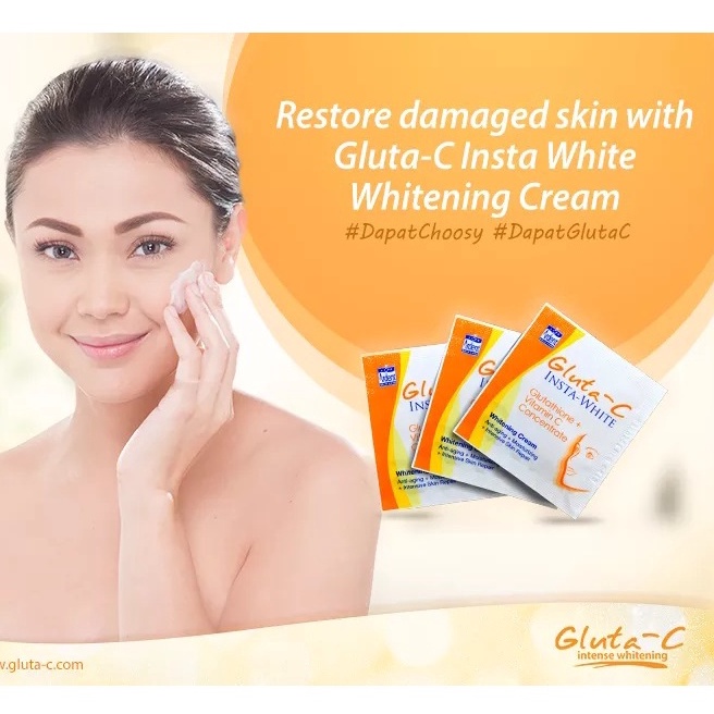 Gluta-C Intense Whitening Insta-White Cream 5ml. | Shopee Malaysia