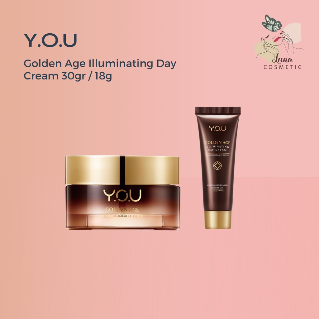 You Golden Age Illuminating Day Cream 18g 30g |Skin Care Anti Aging ...