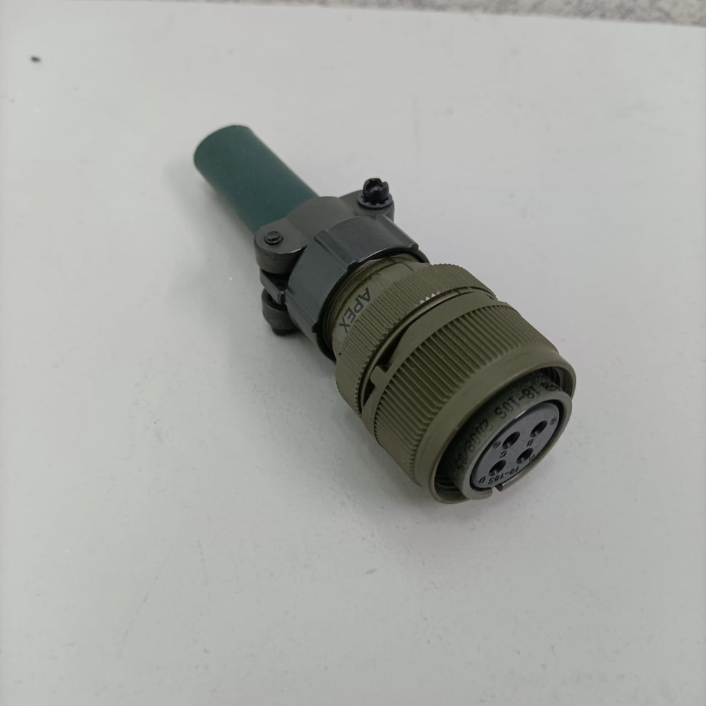 PLT APEX Connector Aviation connector (plug only) (4 pin) (straight ...