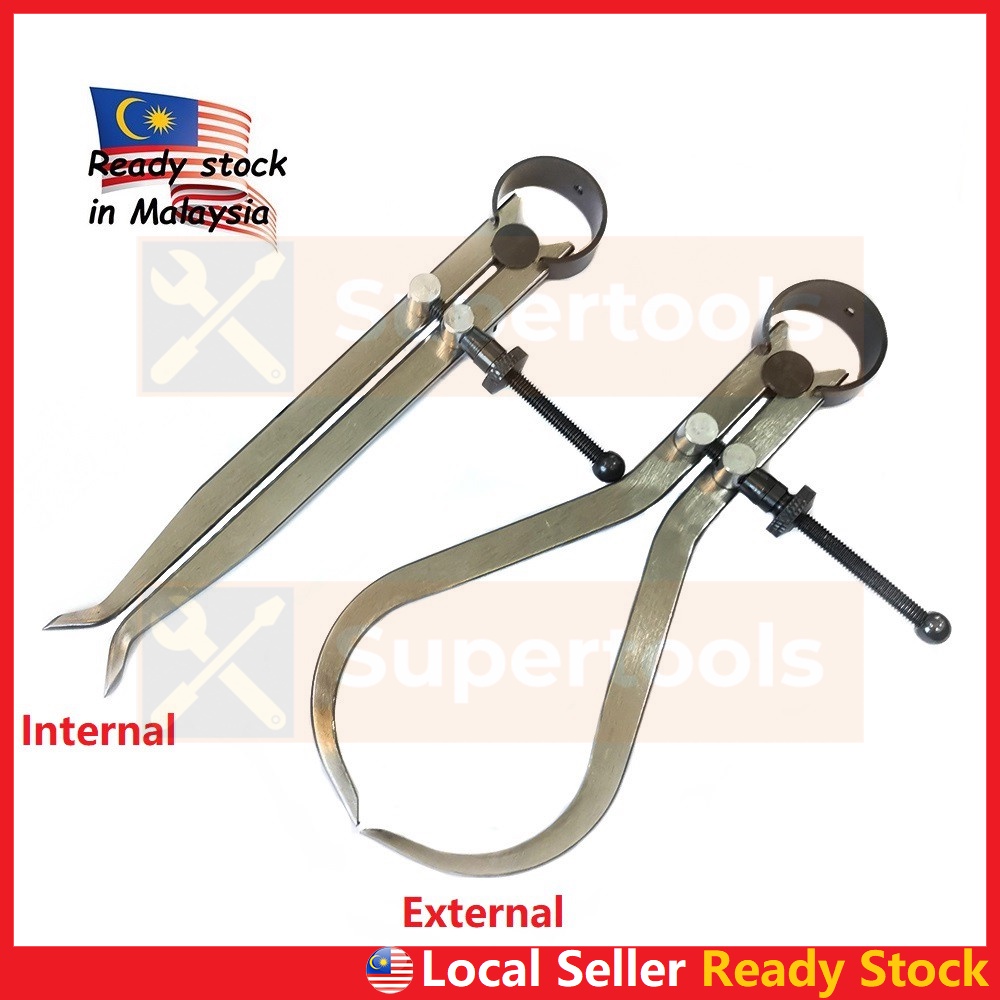 150mm Metal Carbon Steel Spring Caliper Metric Inside Internal Caliper ...