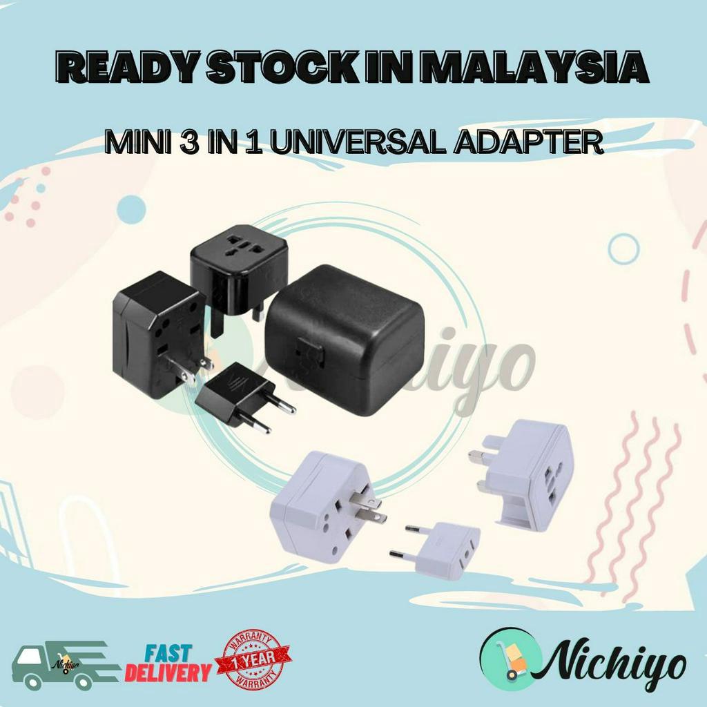 🔥FAST SHIPPING🔥 Mini 3 In 1 Universal Adapter Compatible With 150 ...