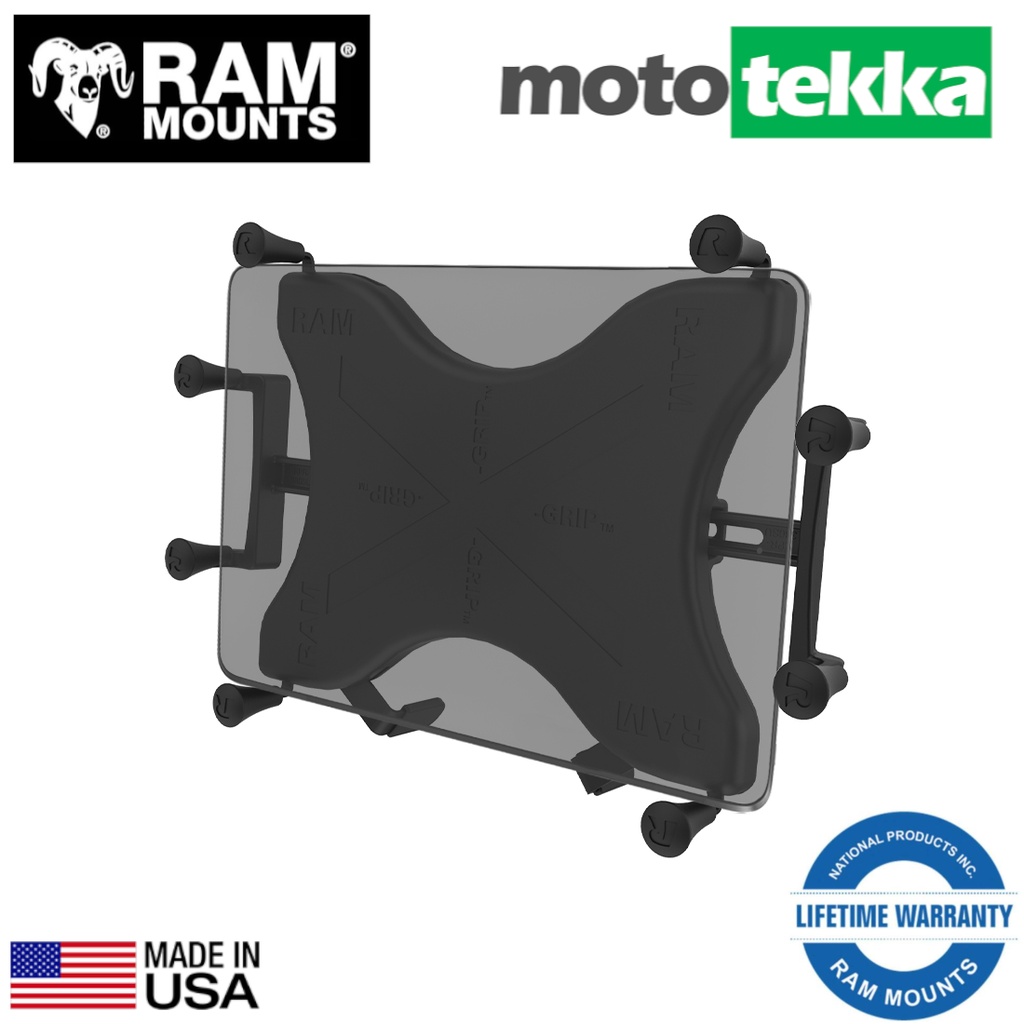 RAM Mounts X-Grip Universal Holder for 9"-11" Tablets / Ipad (RAM-HOL ...
