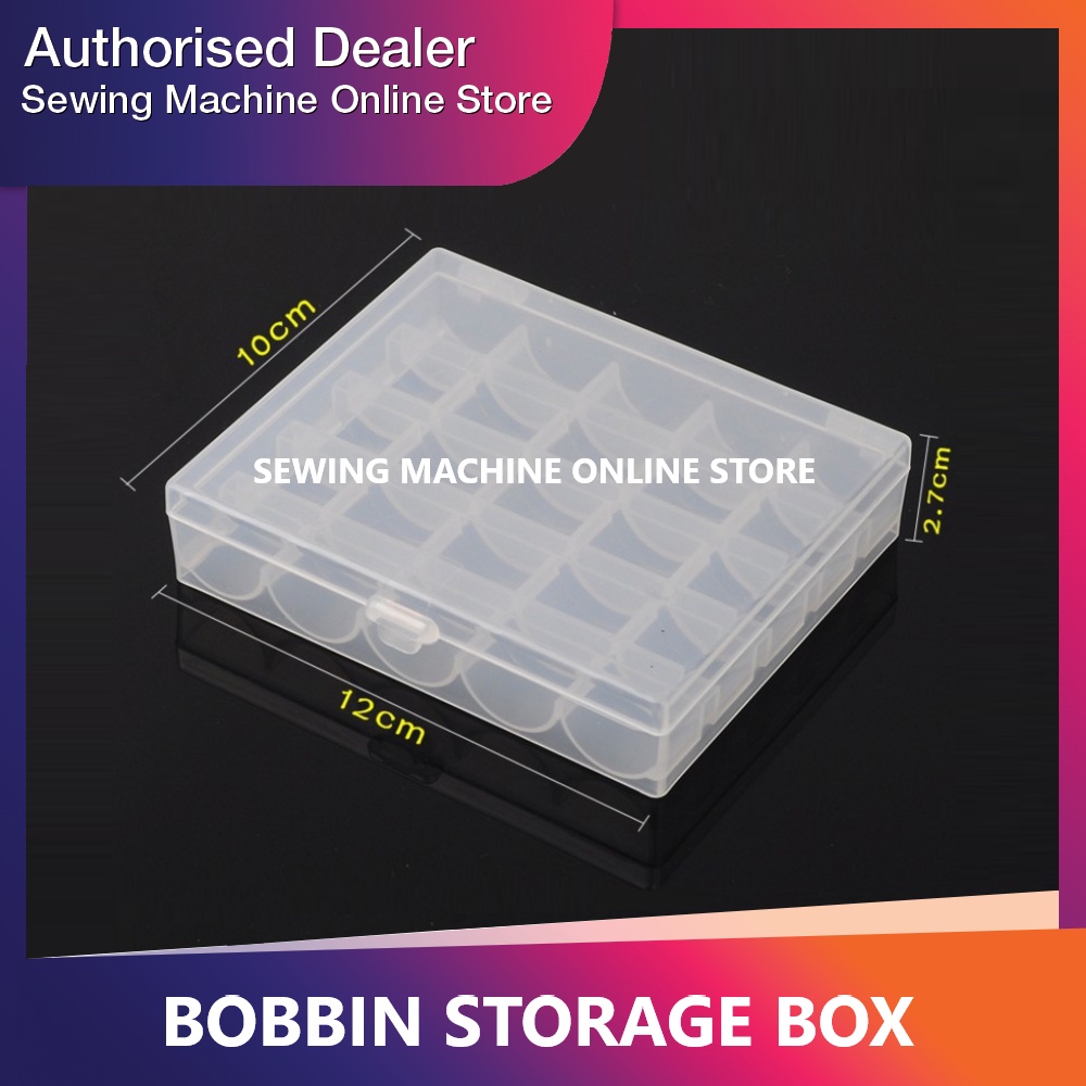 🔥READY STOCK🔥 Sewing Machine Plastic Bobbin / Bobbin Storage Box ...