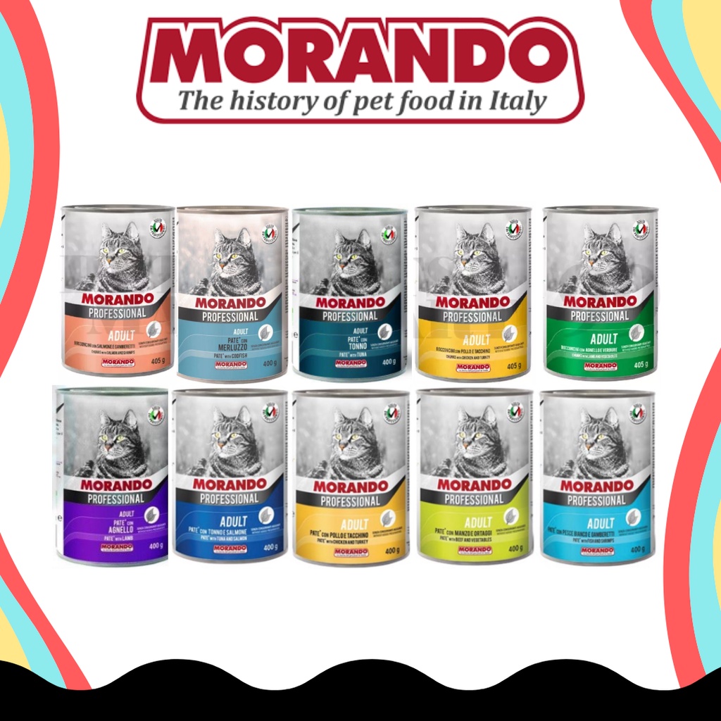 MORANDO CAT CAN FOOD 400G/405G | Shopee Malaysia