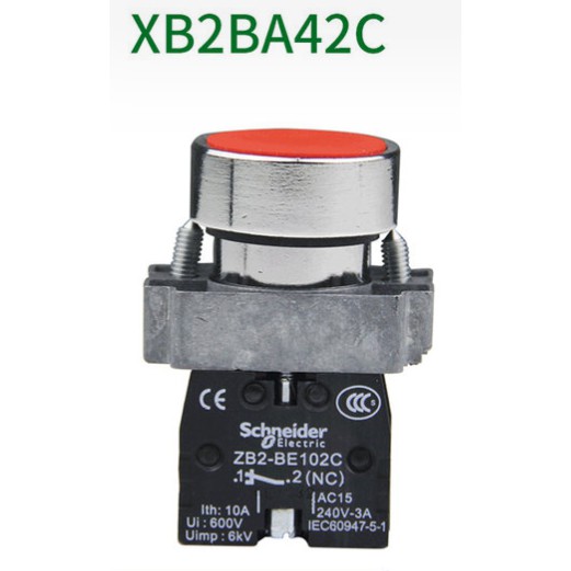 Schneider Push button switch self-reset 22mm XB2-BA | Shopee Malaysia