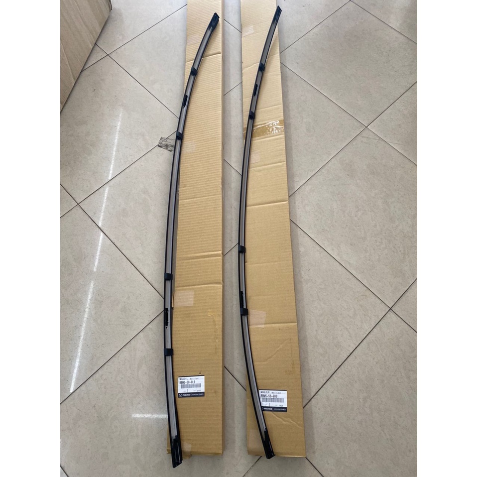 ROOF MOULDING LEFT & RIGHT GENUINE PART (ORIGINAL) MAZDA 3 2009 - 2014 ...