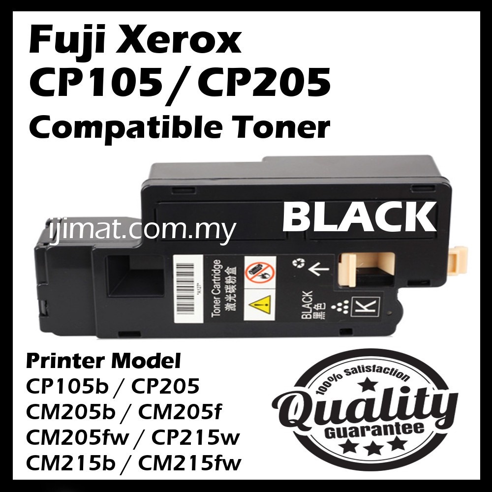 (Black) Fuji Xerox Compatible Laser Toner CM205b CM205f CM205fw CM215b ...