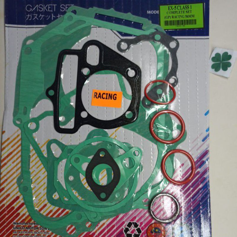 56MM EX5 CLASS 1 RACING COMPLETE SET OVERHAUL GASKET SET ENGINE GASKET ...
