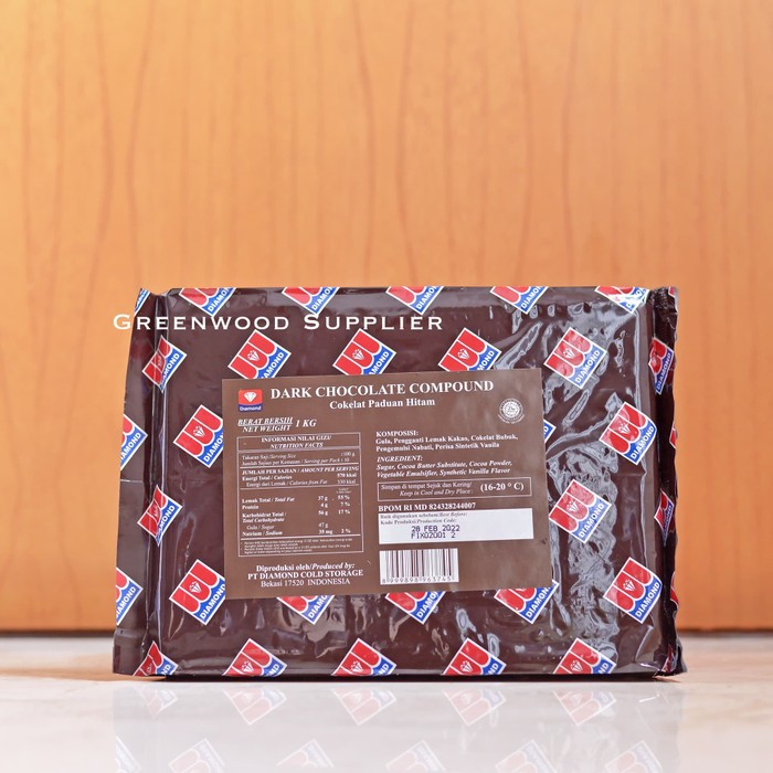 Diamond Dark Compound Chocolate 5 KG | Shopee Malaysia