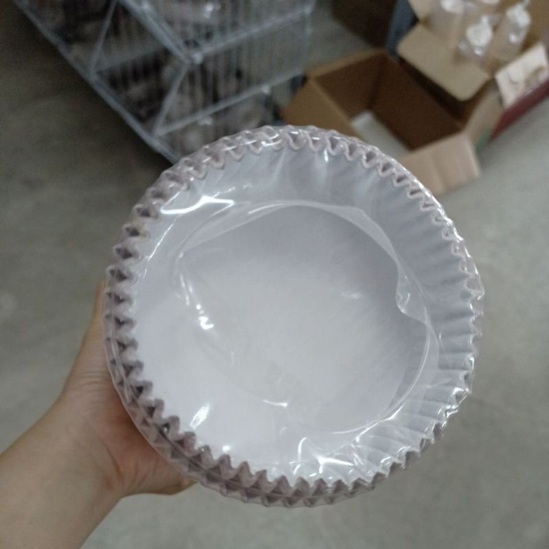 Oval Leaf 13cm 14cm 14.5cm Bread Coated Baking Cup 200+-pcs Roti Cup ...