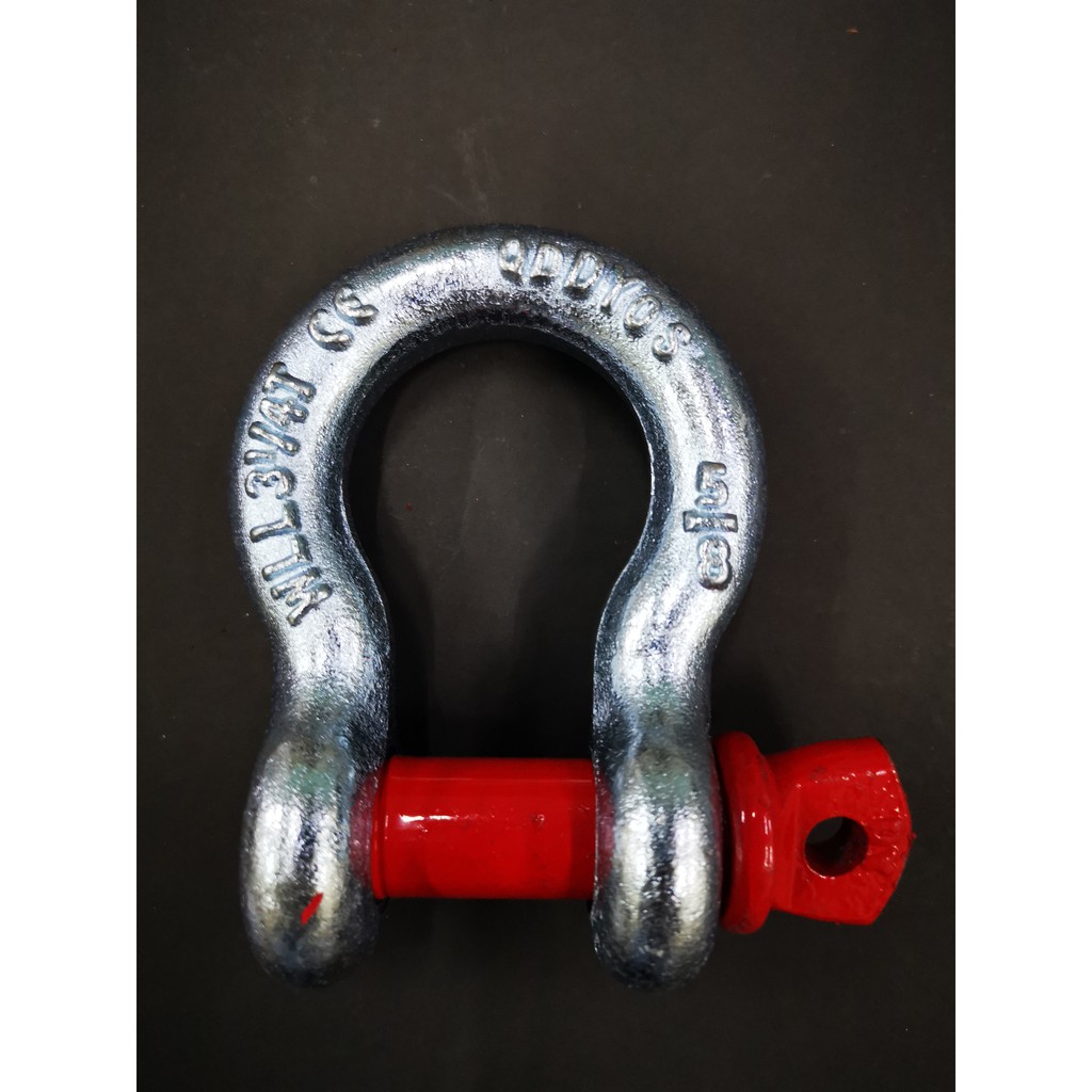 US Shackles in various sizes. bow shackle anchor shackle | Shopee Malaysia