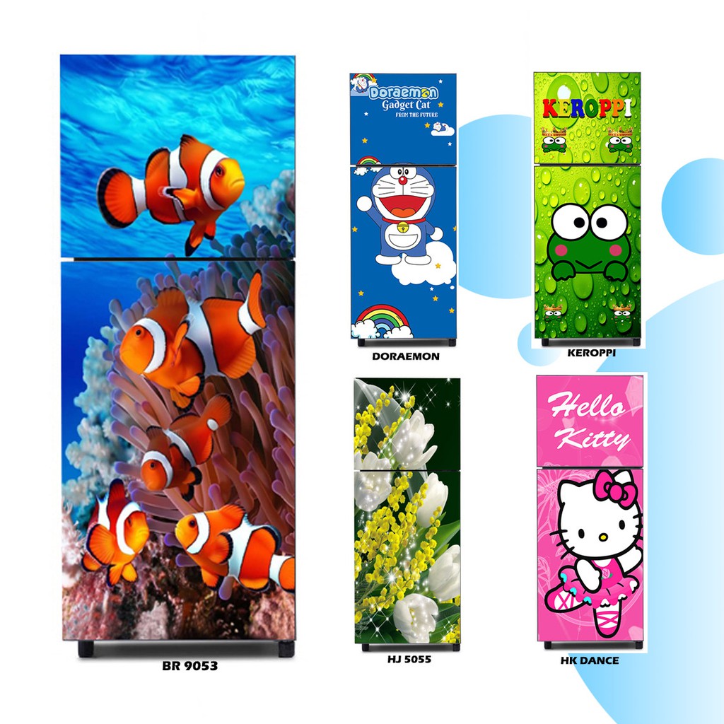 2 Door Refrigerator Sticker | Shopee Malaysia