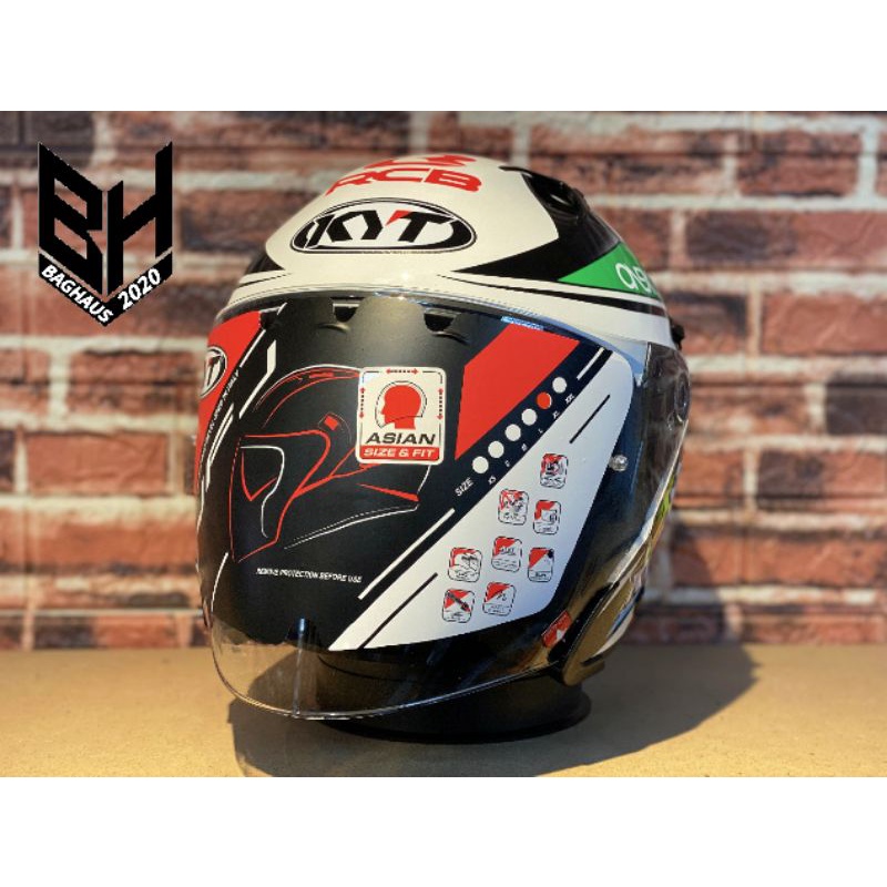 KYT NFJ HELMET / HELMET KYT NFJ KASMA DANIEL REPLICA 2019 DRAGON BOY ...