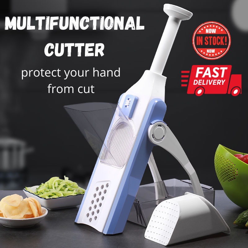Multifunctional adjustable veggie cutter potato carrot chopper sangat ...