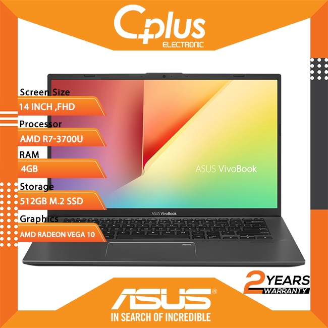Asus Vivobook A412D-AEK414T / AEK415T / AEK416T / AEK417T 14" FHD ...
