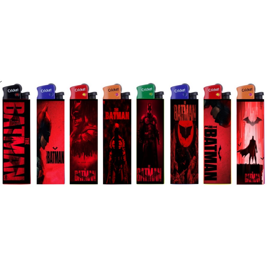 THE BATMAN SPECIAL 8 PCS LIMITED EDITION CUSTOM CRICKET LIGHTER ...