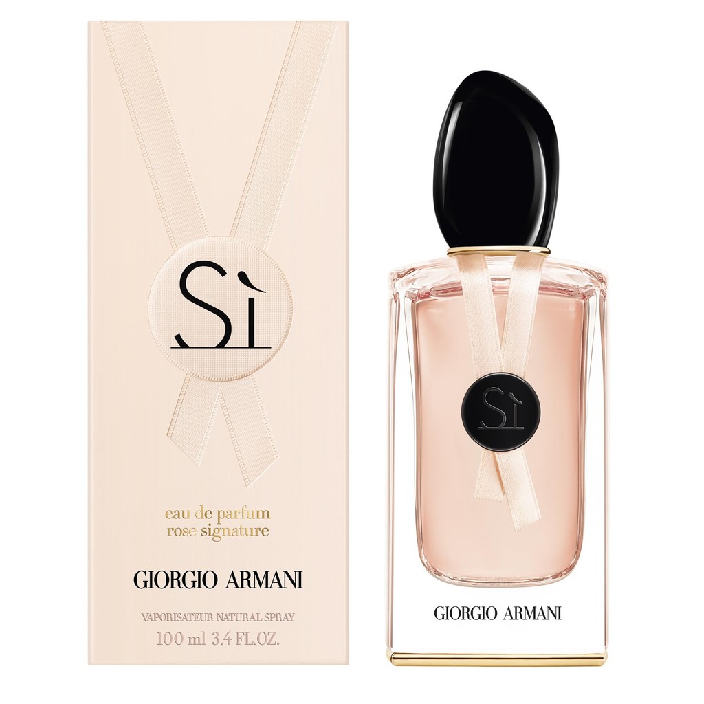 Giorgio Armani Si Rose Signature for Women Edp 100ml Eau de Parfum Tax ...