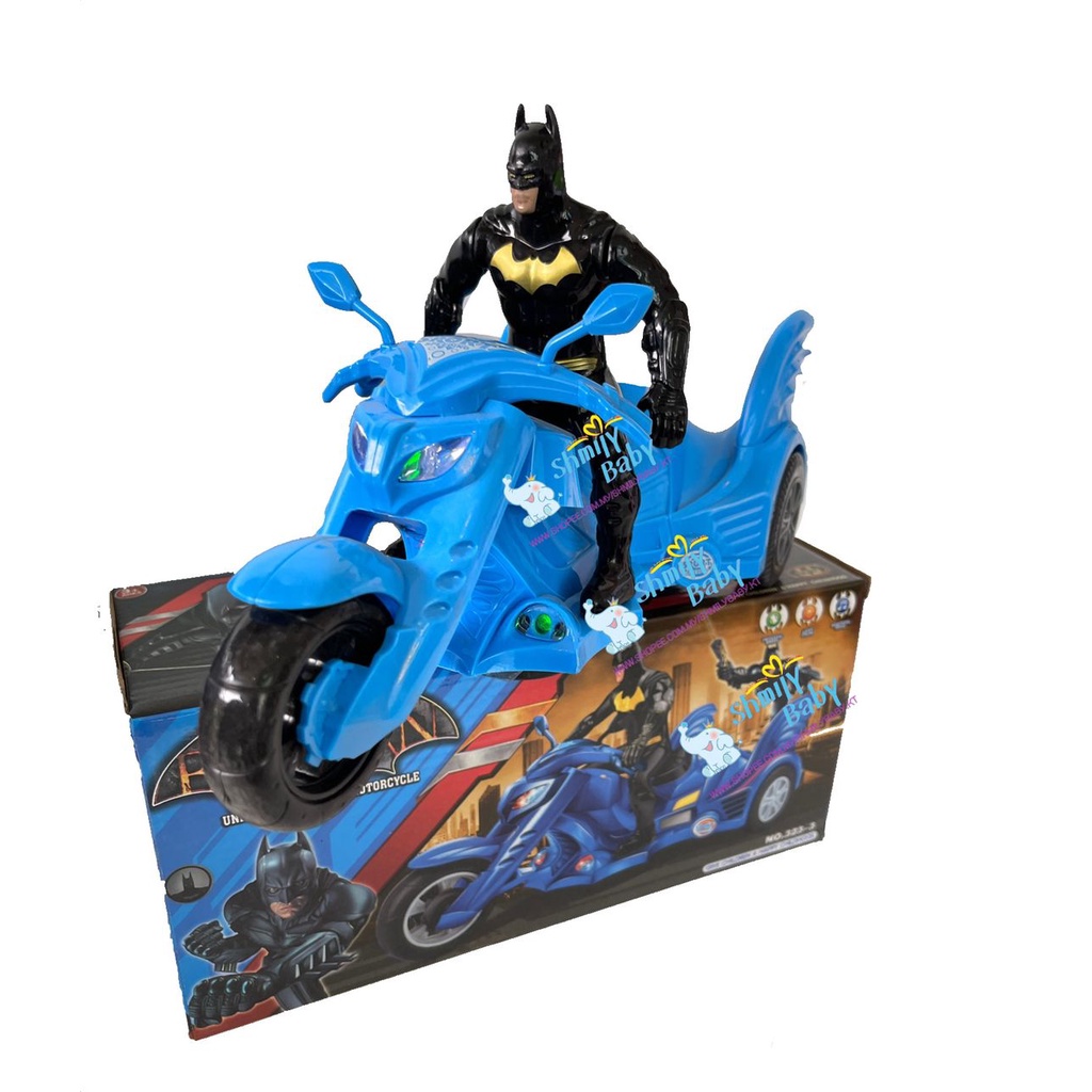 SPIDER WITH SUPER MOTOR Musical Sound LED lighting Mainan Motor Kanak ...