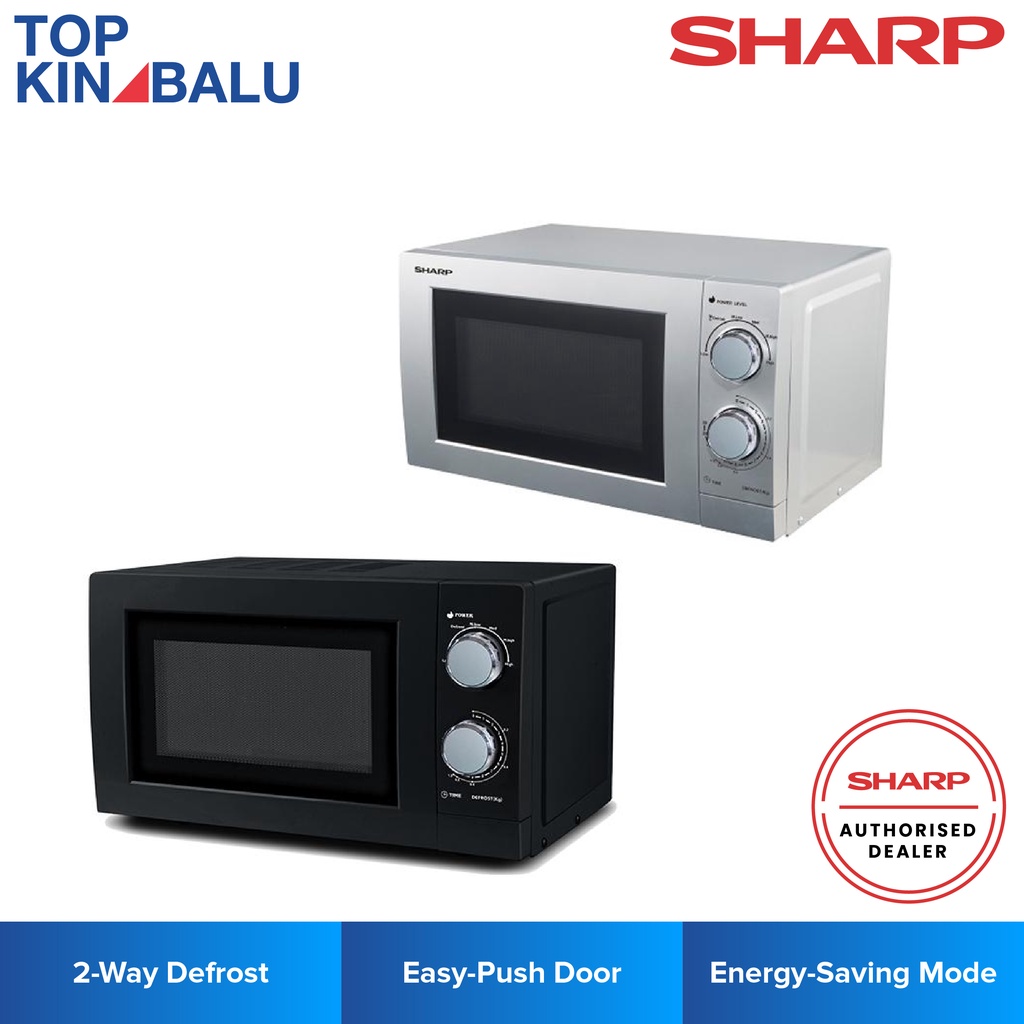 SHARP 20L R219EK BASIC MICROWAVE | Shopee Malaysia
