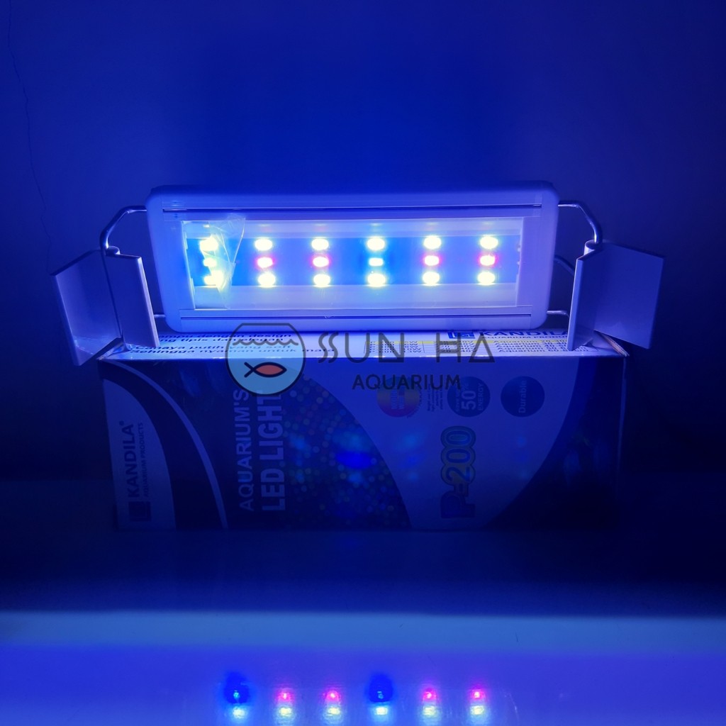 MERAH PUTIH Kandila P200 5w Aquascape Led Aquarium Light (White Red ...