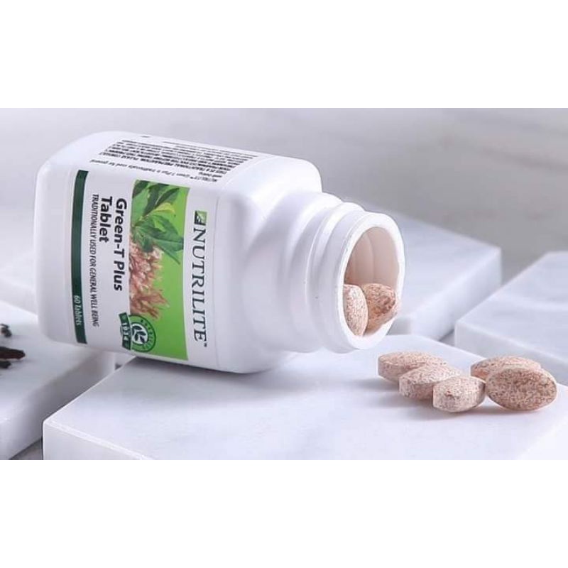 [NEW STOCK] Green T Plus Tablet Nutrilite Kuruskan Badan Supplement ...