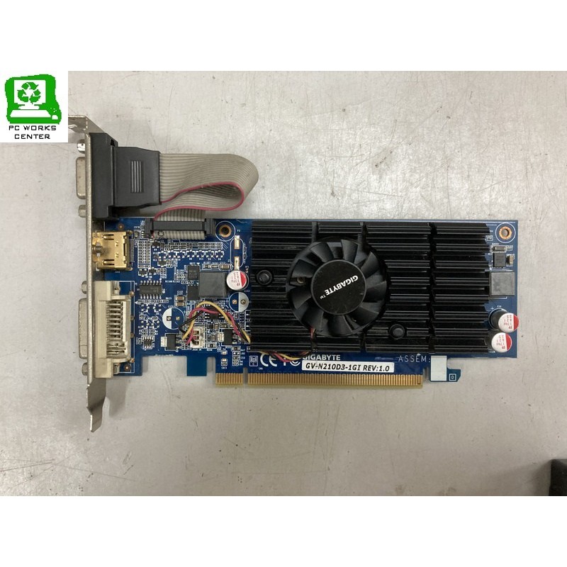 Gigabyte GV-N210D3 1GI 1GB DDR3 PCI-E Graphic Card 03102003 | Shopee ...