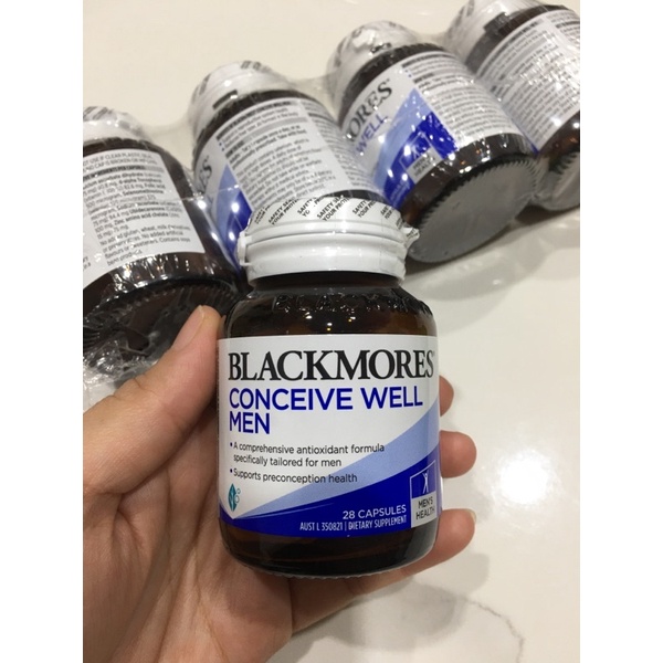 Blackmores conceive well men 28 caps / Environmental men First 100% ...