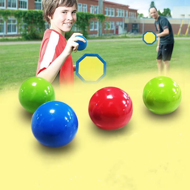 TPR Sticky Wall Ball Sticky Target Ball Decompression Children's ...