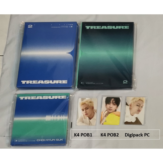 Unsealed TREASURE - 1st MINI ALBUM [THE SECOND STEP : CHAPTER ONE] Choi ...