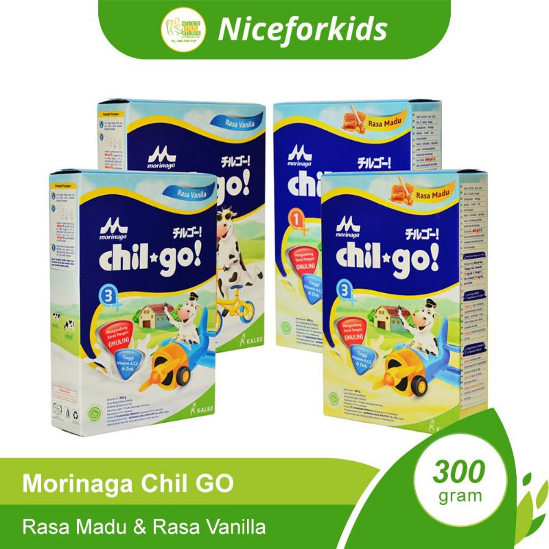 Chil Go Morinaga Milk Children's Growth Chilgo Powder 1+ | 3+ 300 Grams ...