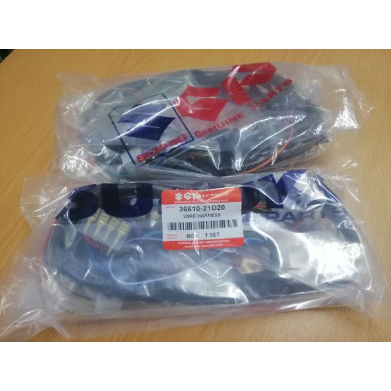 Rc110 rc100 Rc80 rgs110 rgv120 Txr150 old gama wiring set thai suzuki ...