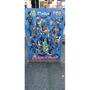 POSTER CHELSEA FC WALL DECOR | Shopee Malaysia