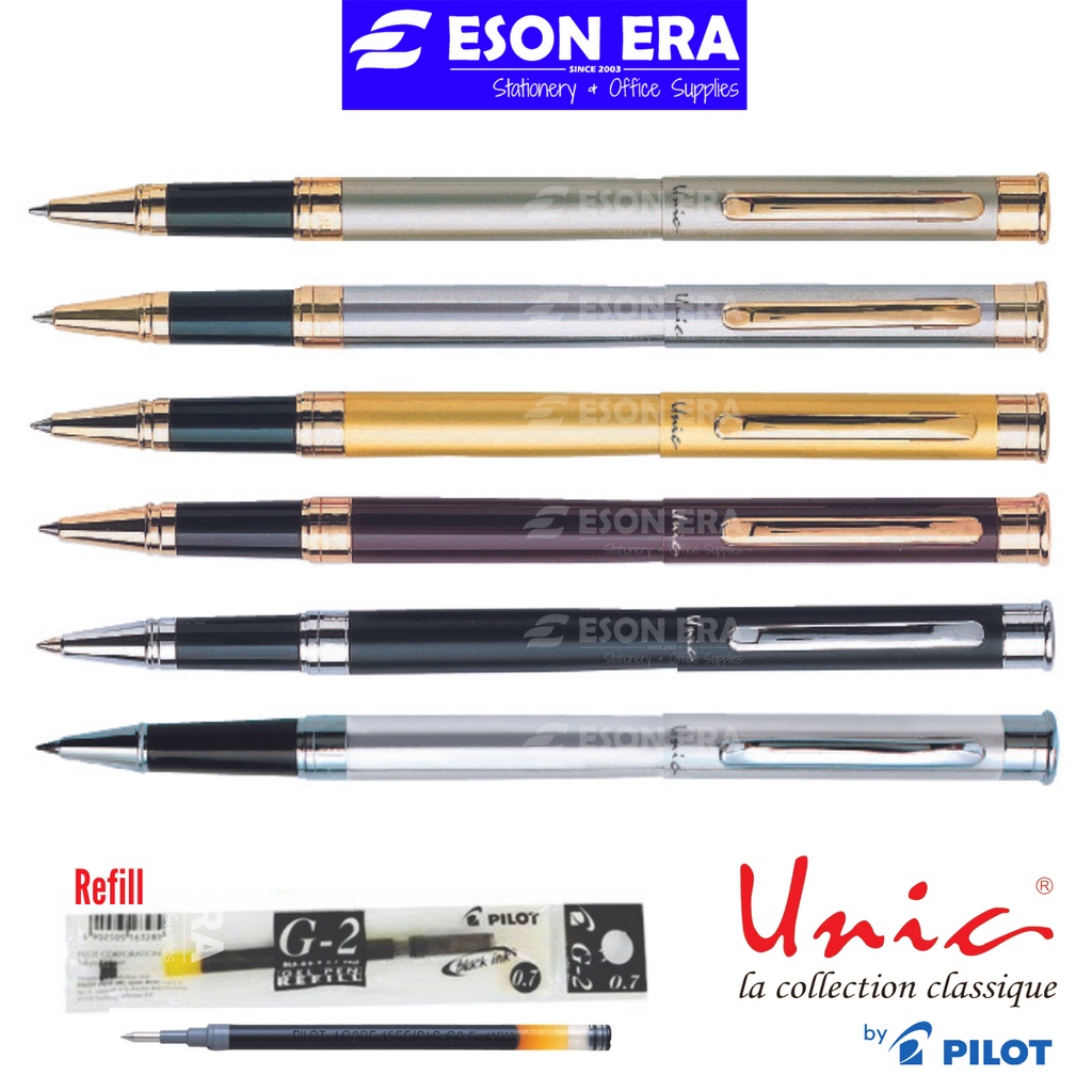 Unic Gel Pen 0.7mm Pilot Unic Premium Gift Pen | Shopee Malaysia