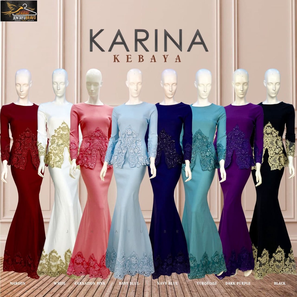 NEW COLLECTION KARINA KEBAYA NIKAH TUNANG BAJU KURUNG RAYA 2022 BAJU ...