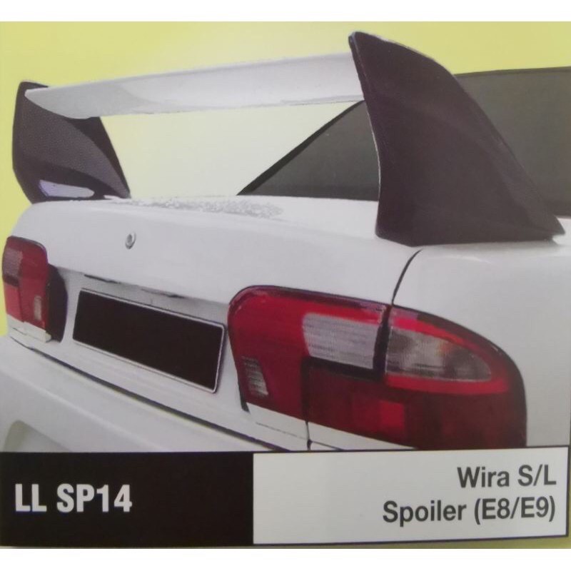 Wira Sedan Spoiler Fibreglass E8/E9 (no paint) | Shopee Malaysia