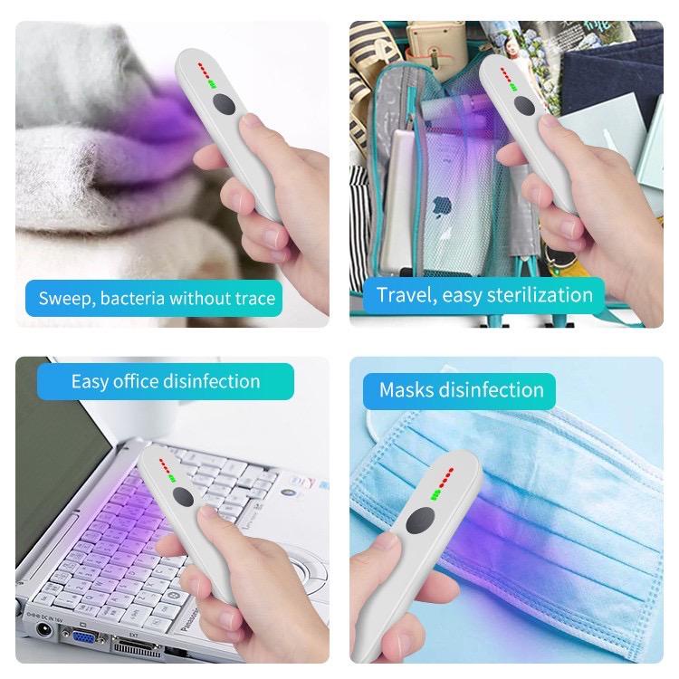 [Sales]Pocket Light UVC lamp disinfection Stick USB Sanitizer With ...