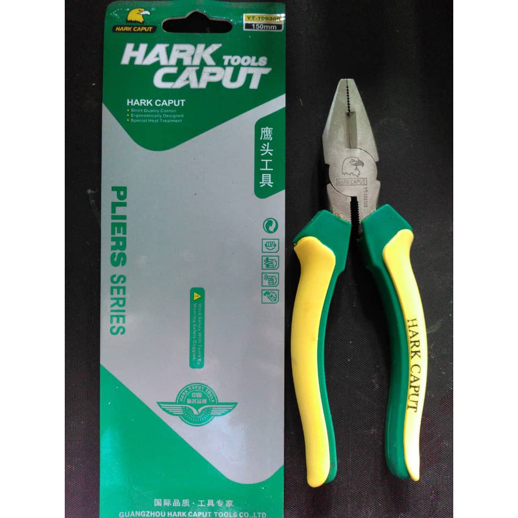 HARK CAPUT TOOLS COMBINATION PLIER 6" (BANANA SNIPS) | Shopee Malaysia