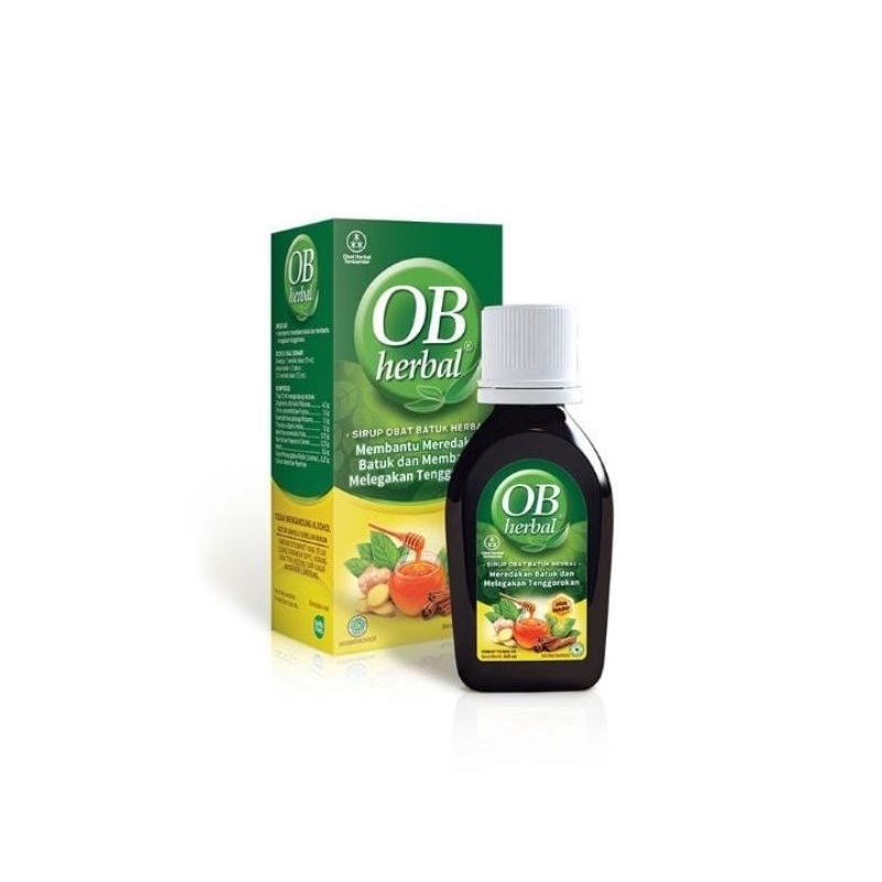 OB Herbal Cough Syrup 60 ml | Shopee Malaysia