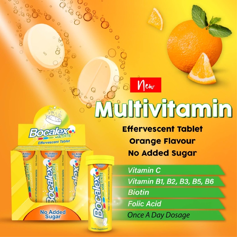Bocalex MultiVite 10S | Multivitamin Soluble for Family | Shopee Malaysia
