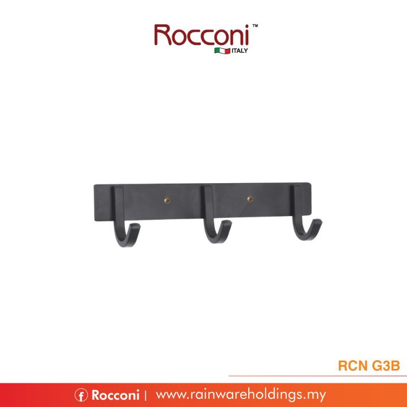 RCN G3B : 3 hooks (matte black +Rose gold) | Shopee Malaysia
