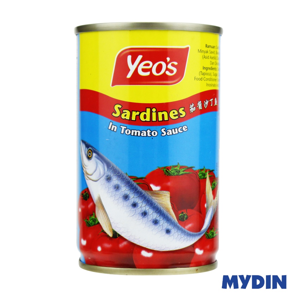 Yeo's Sardines In Tomato Sauce (155g) | Shopee Malaysia