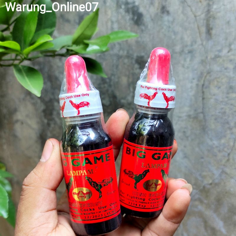 Lampam Big Game Gold 35ml Chicken Doping Makes Aggressive Glad Arousal ...