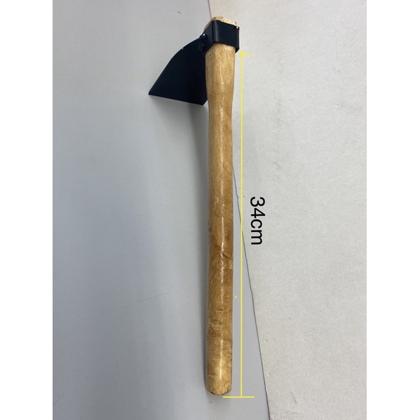 Kk Cangkul Kayu / Besi Kecil Mini Metal Hoe WITH WOOD/ STEEL Black ...