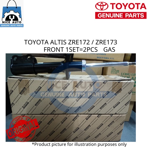 TOYOTA ALTIS ZRE172 / ZRE173 FRONT(LH+RH) (1SET =2PCS) ABSORBER (GAS ...