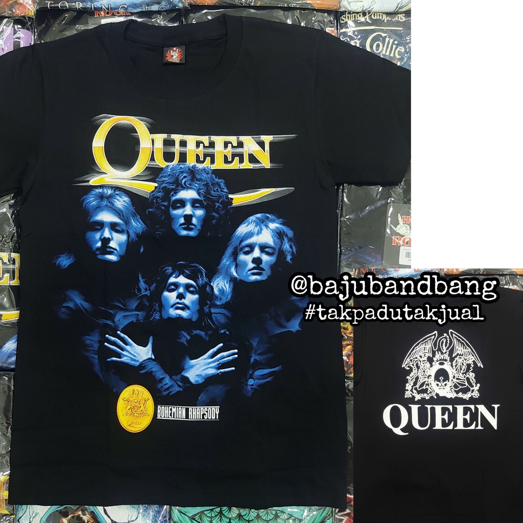 (Pit 18-26) Baju Queen Nightwish Band Tshirt ROCK YEAH | Shopee Malaysia
