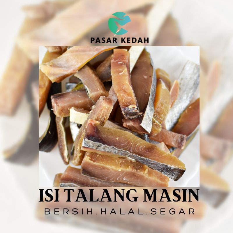 500g GRED PREMIUM Isi Talang Masin Tanpa Tulang Tanjung Dawai Salted ...