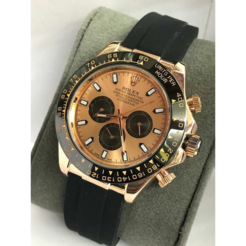 Rolex Dytona Silicon rubber belt For men Automatic, choreography ...