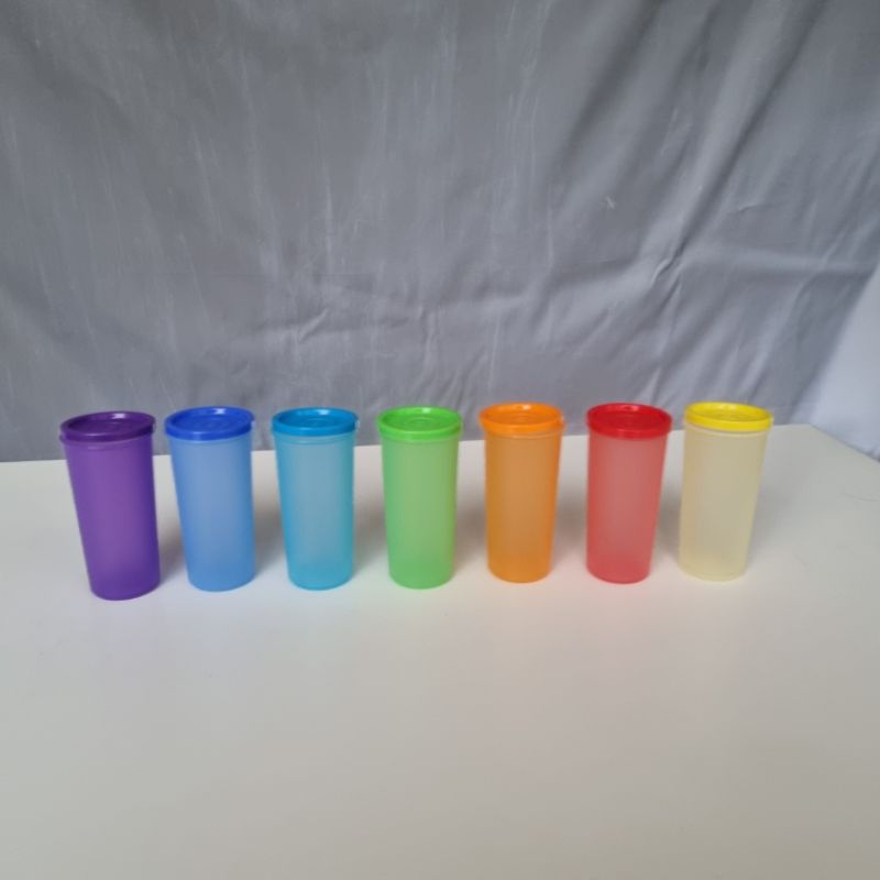 Tupperware Rainbow Fun Juice Set 175ml | Shopee Malaysia
