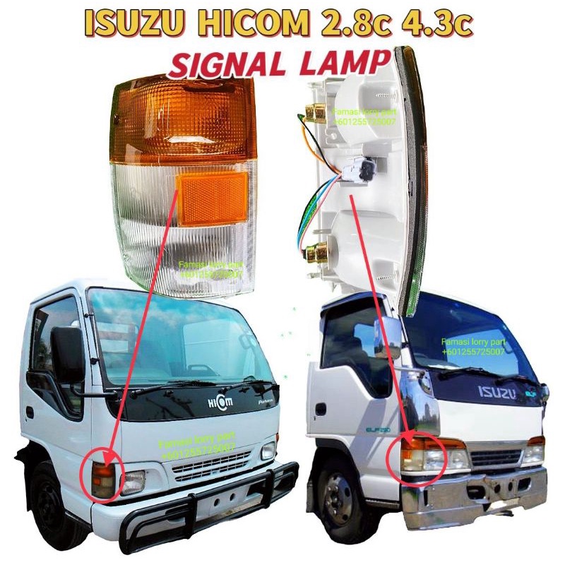 ISUZU NPR HICOM PERKASA COMMANDO MTB140 MTB145 MTB150 MTB170 2.8c 4.3c ...
