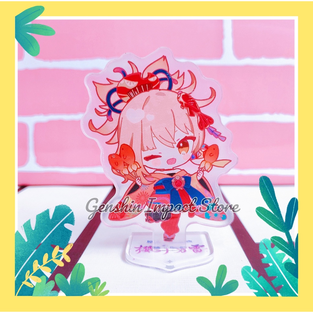 Yoimiya character standee model of Genshin Impact game restaurant model ...